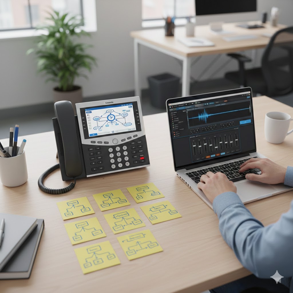 Automated Attendant Voice Recording for Seamless Caller Routing